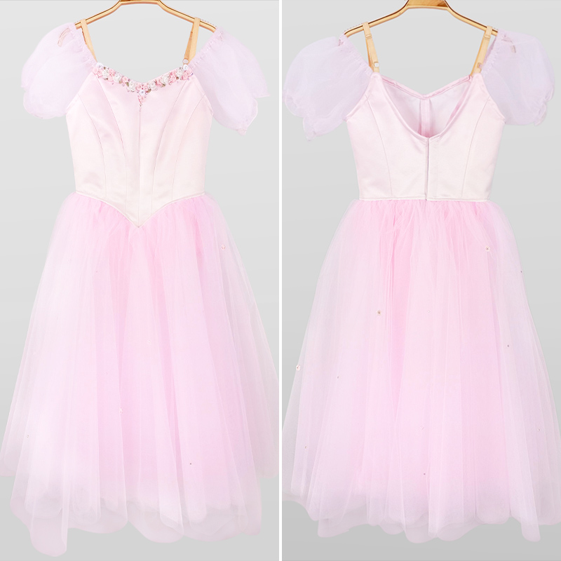 Ballet Stage Costume Long Shiny Ballet Dress Design Manufacturers ...